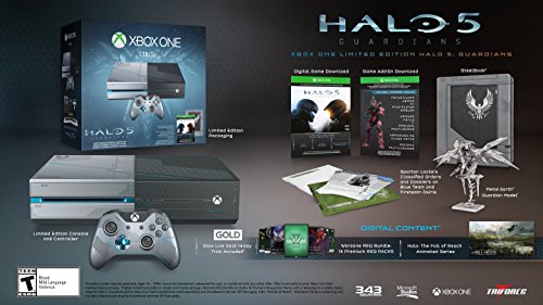 Xbox One 1TB Console - Halo 5: Guardians Limited Edition Bundle with Xbox One Limited Edition Halo 5: Guardians Wireless Controller