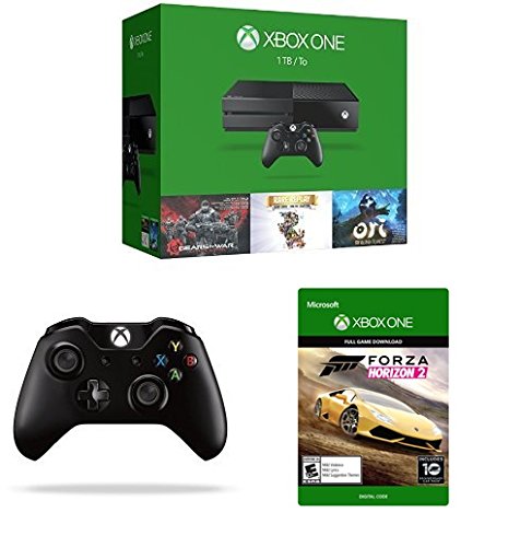 Xbox One 1TB Console – 3 Game Bundle + Xbox One Wireless Controller + Forza Horizon 2 [Emailed Digital Code]