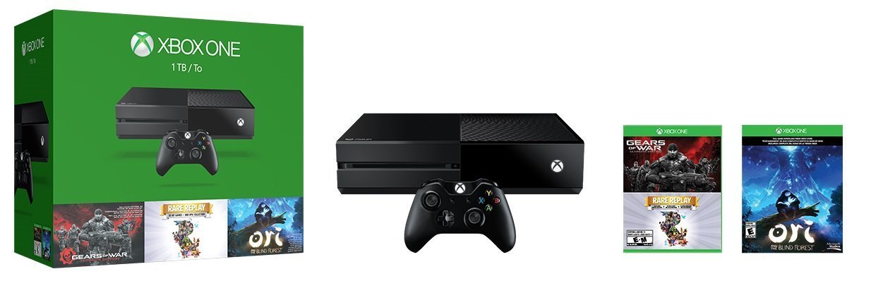 Xbox One 1TB Console – 3 Game Bundle + Xbox One Wireless Controller + Forza Horizon 2 [Emailed Digital Code]