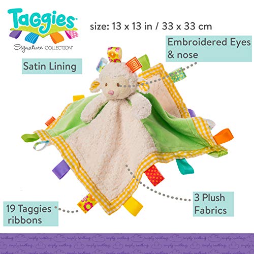 Taggies Sherbet Lamb Character Blanket