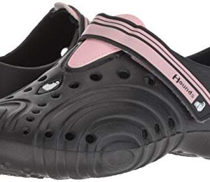 Hounds Women's Ultralites Shoes, Black/Soft Pink, 5-6