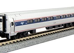 Kato USA Model Train Products N Scale Amfleet I Phase VI 5-Unit Bookcase Set (106-8001)