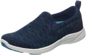 vionic women's agile kea slip on (navy/turquoise, 6.5)