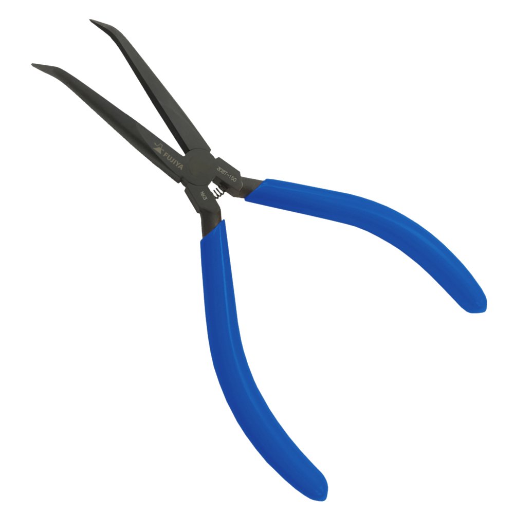 FUJIYA Tools, 303T-150, Tweezer Long Nose Pliers without Blade typ, 6 Inch