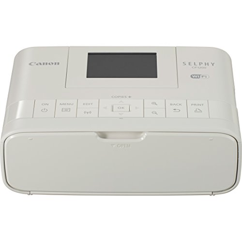 Canon Selphy CP1200 White Wireless Color Photo Printer