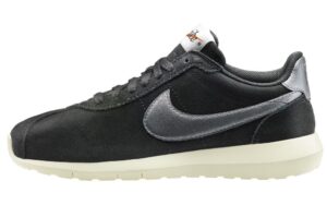 nike womens roshe ld-1000 trainers 819843 sneakers shoes (us 7, black metallic summit white 002)