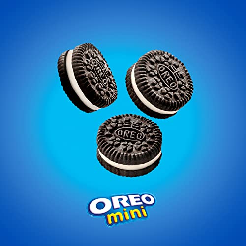 OREO Mini Chocolate Sandwich Cookies, Go-Paks, 12 - 3.5 oz Cups