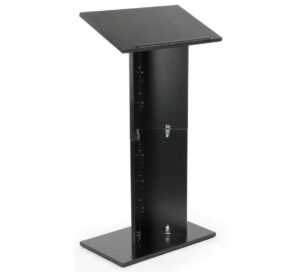 fixturedisplays® portable column style lectern: lightweight & folding 15239