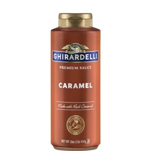 ghirardelli caramel sauce squeeze bottle, 16 oz