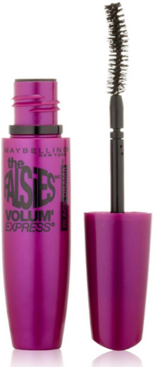 Maybelline New York Volum Express Falsies Washable Mascara, Black Drama, Pack of 2