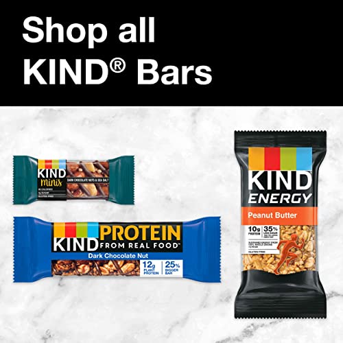 KIND Bars, Honey Roasted Nuts & Sea Salt, Gluten Free, Low Glycemic Index, 1.4oz, 12 Count