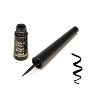 gerard cosmetics eternal eyeliner | ultra black liquid eyeliner w/fine precision tip applicator | extended long wear | cruelty free | waterproof smudge proof eyeliner