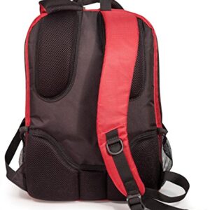 Mobile Edge Smartpack 15.6 Inch Laptop Backpack with Separate Padded Tablet Compartment Crimson Lightweight Red for Men, Women, MEBPSP7, Crimson Red