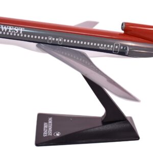 Flight Miniatures Northwest Airlines NWA Boeing (89-03) 727-200 1:200 Scale - Plastic Snap-Fit Model Airplane - Collectible Replica of Northwest Airlines Aircraft - Part #ABO-72720H-006