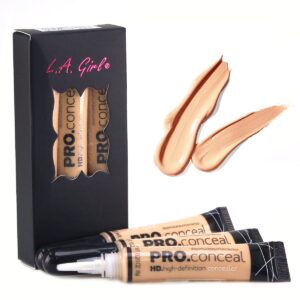 la girl hd conceal high definition pro concealer 13 color choices (natural)