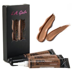 (all 24 colors) la girl hd pro conceal high definition concealer (gc988-dark cocoa)