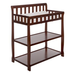 dream on me ashton changing table, espresso , 34x20x40 inch (pack of 1)