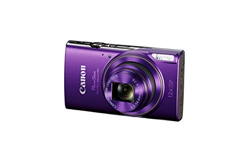 Canon PowerShot ELPH 360 Digital Camera w/ 12x Optical Zoom and Image Stabilization - Wi-Fi & NFC Enabled (Purple)