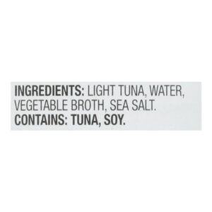 Bumble Bee Chunk Light Tuna In Water, 5 oz Cans (Pack of 24) - Wild Caught - 22g Protein Per Serving - Non-GMO Project Verified, Gluten Free, Kosher - Great For Tuna Salad & Recipes