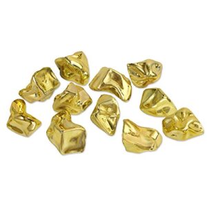 plastic gold nuggets