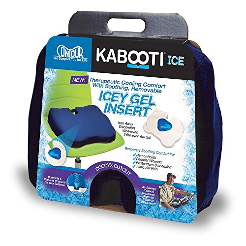 Contour Products Kabooti Ice Coccyx Seat Cushion, Blue (30-761RBI)