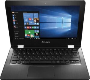 lenovo flex 3-1130 2 in 1 touch-screen laptop 11.6" (intel celeron n3050 1.60 / 2.16ghz, 4gb memory, 500gb hard drive, black)