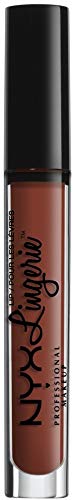 NYX PROFESSIONAL MAKEUP Lip Lingerie Matte Liquid Lipstick - Exotic, Warm Mahogany Red