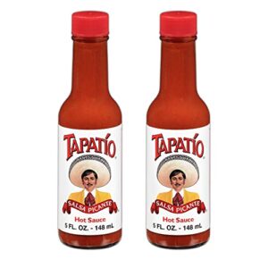 tapatio salsa picante hot sauce (tapatio (5 oz), 2 pack)