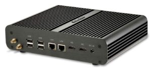 kingdel fanless mini desktop computer, mini pc with intel i7 cpu, 16gb ram, 512gb ssd, 2xhd ports, 2xlan, all metal body, w-11 pro