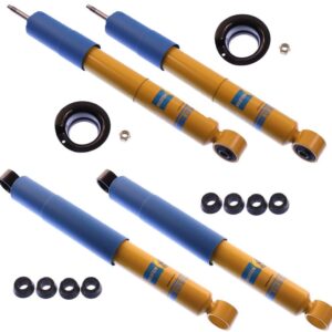 NEW BILSTEIN FRONT & REAR SHOCKS FOR 98-04 TOYOTA TACOMA PRERUNNER & 95-04 TACOMA 4WD BASE SR5 DLX LIMITED, 4600 SERIES 46MM SHOCK ABSORBERS, 1995 1996 1997 1998 1999 2000 2001 2002 2003 2004