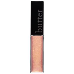 butter london plush rush plumping lip gloss, ultra-shine & hydrating, improves lip texture, cruelty free, fireworks