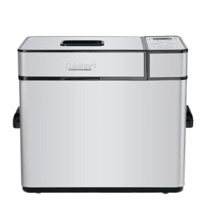 Cuisinart CBK-100SSFR 2-Pound Programmable Breadmaker (Renewed), Stainless Steel, Silver