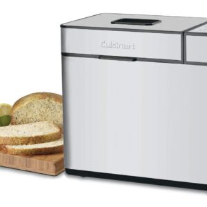 Cuisinart CBK-100SSFR 2-Pound Programmable Breadmaker (Renewed), Stainless Steel, Silver