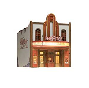 Woodland Scenics Theater BR4944 N scale Built & Ready Lighted LED