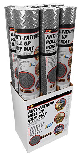 Performance Tool W88981 Anti-Fatigue Grip Mat Roll (LG) (30 Square Feet) Grey