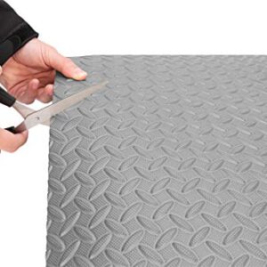 Performance Tool W88981 Anti-Fatigue Grip Mat Roll (LG) (30 Square Feet) Grey