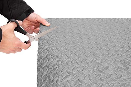 Performance Tool W88981 Anti-Fatigue Grip Mat Roll (LG) (30 Square Feet) Grey