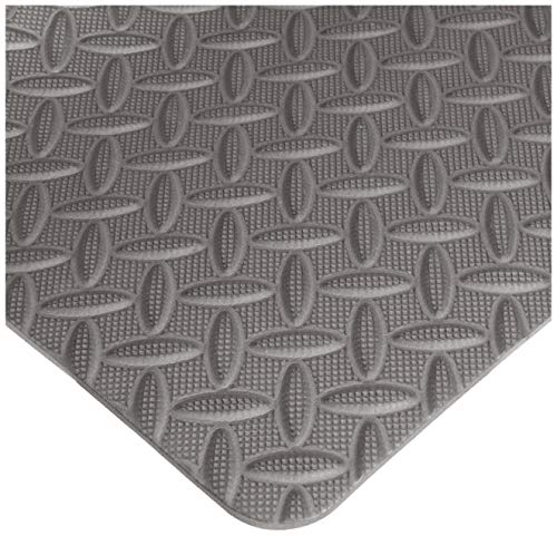 Performance Tool W88981 Anti-Fatigue Grip Mat Roll (LG) (30 Square Feet) Grey