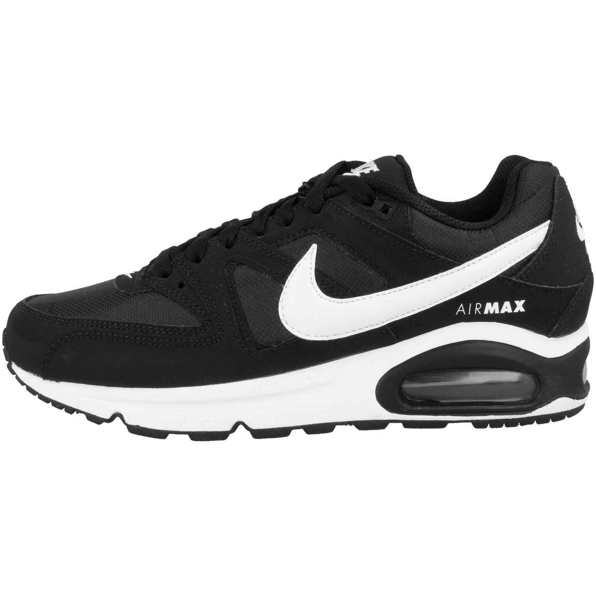 Nike Womens Air Max Command Running Trainers 397690 Sneakers Shoes (UK 8 US 10.5 EU 42.5, Black White 021)