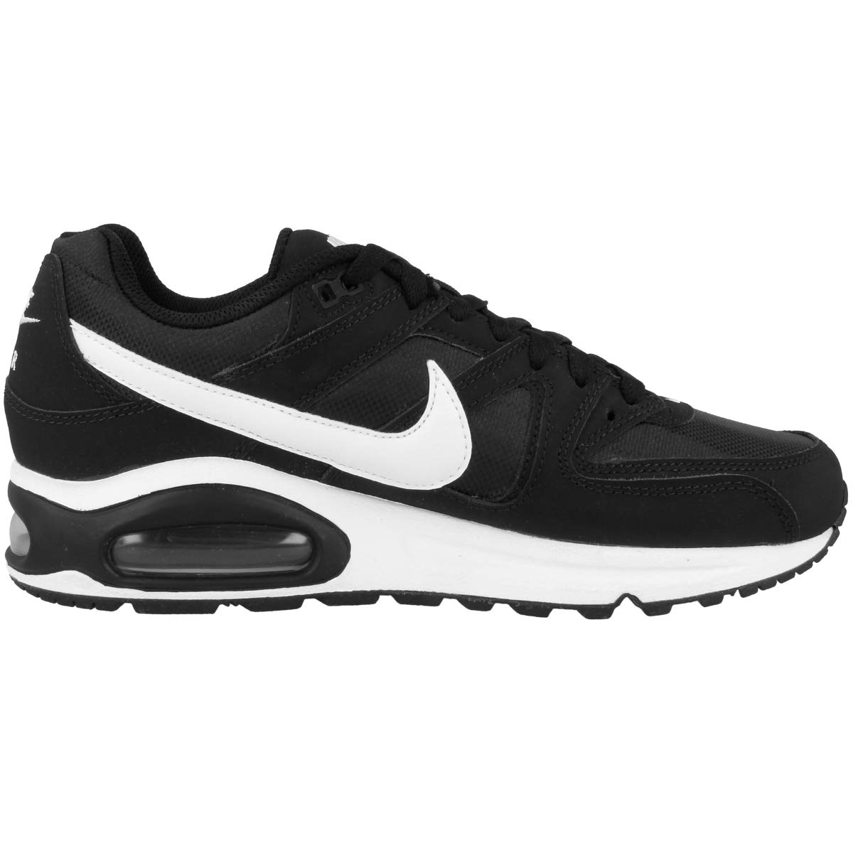 Nike Womens Air Max Command Running Trainers 397690 Sneakers Shoes (UK 8 US 10.5 EU 42.5, Black White 021)