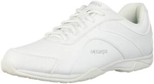 kaepa women's cheerup cheer shoes, white, size 8