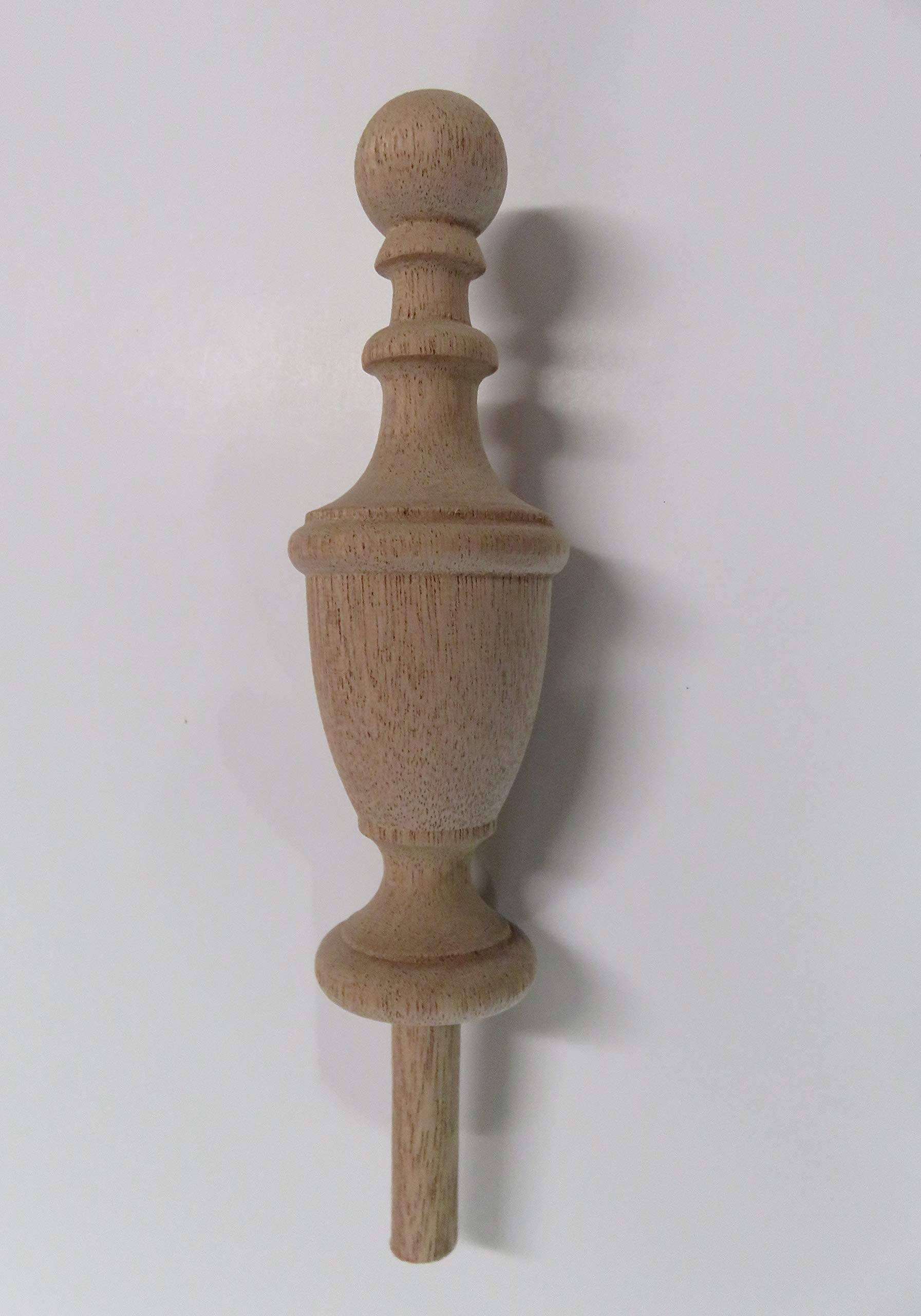 Wood Finial-Cherry-Oak-Maple-Walnut-Mahogany-Bed Post #62 (Mahogany)