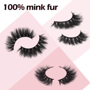 Arison Lashes 3D Mink Lashes False Fake Eyelashes Wispy Strips Silk Reusable Handmade Real Long Fur Soft Dramatic Natural Look 1 Pair Package for Women Makeup (D008)