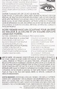 L'Oréal Paris Voluminous Butterfly Sculpt Waterproof Mascara, Blackest Black, 0.25 oz.