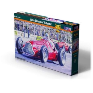 mistercraft mcd222 1:24 scale alfa romeo alfetta model kit