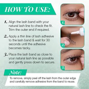 Ardell False Eyelashes, Natural 110, 5 pair + bonus pair Multipack for Eye-Lifting Effect