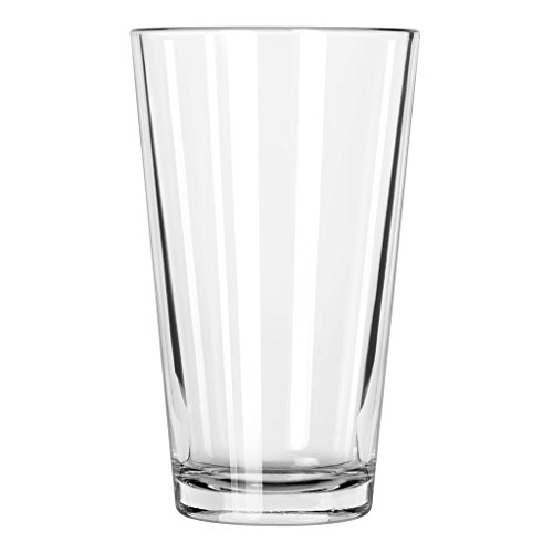 Libbey Pint Glass with DuraTuff Rim (1639HT), 16oz