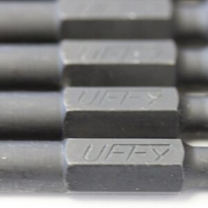 UFFY - 6" Inch Robertson Square SQ # 2 Power Impact Bit 10 pack 1/4 Hex