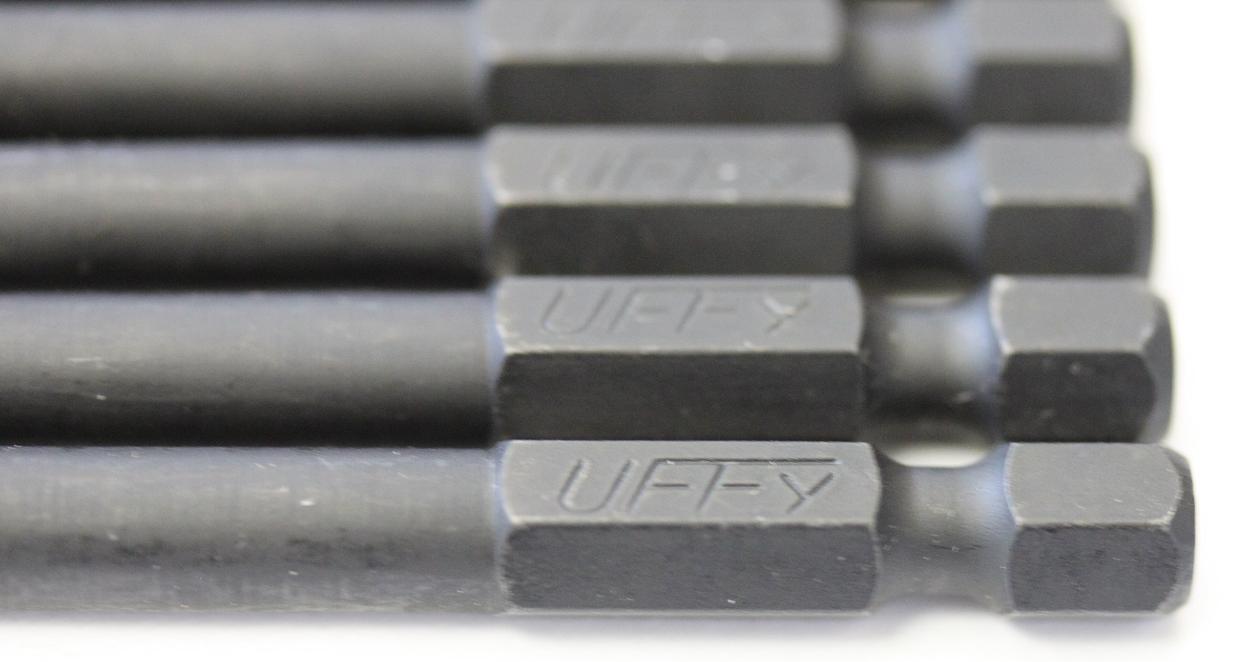 UFFY - 6" Inch Robertson Square SQ # 2 Power Impact Bit 10 pack 1/4 Hex