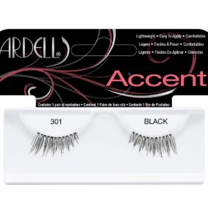 Ardell Accent Lashes, Black [301] 1 Pair